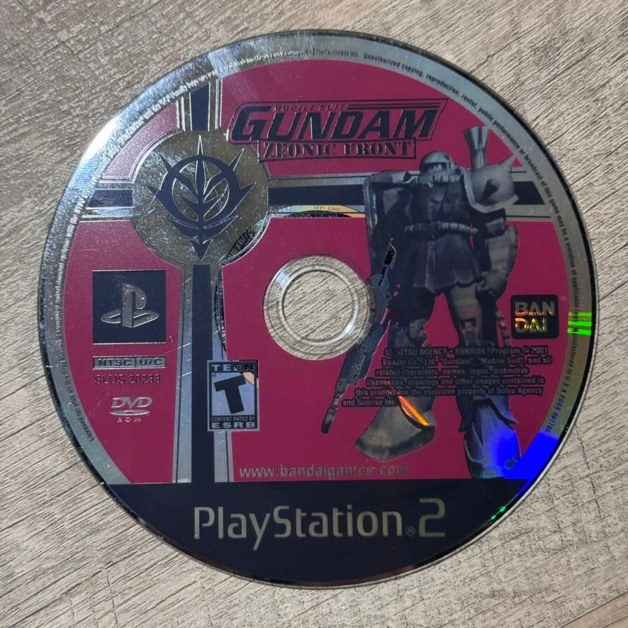 Gundam: Zeonic Front (Sony Playstation 2, PS2) – Game Source