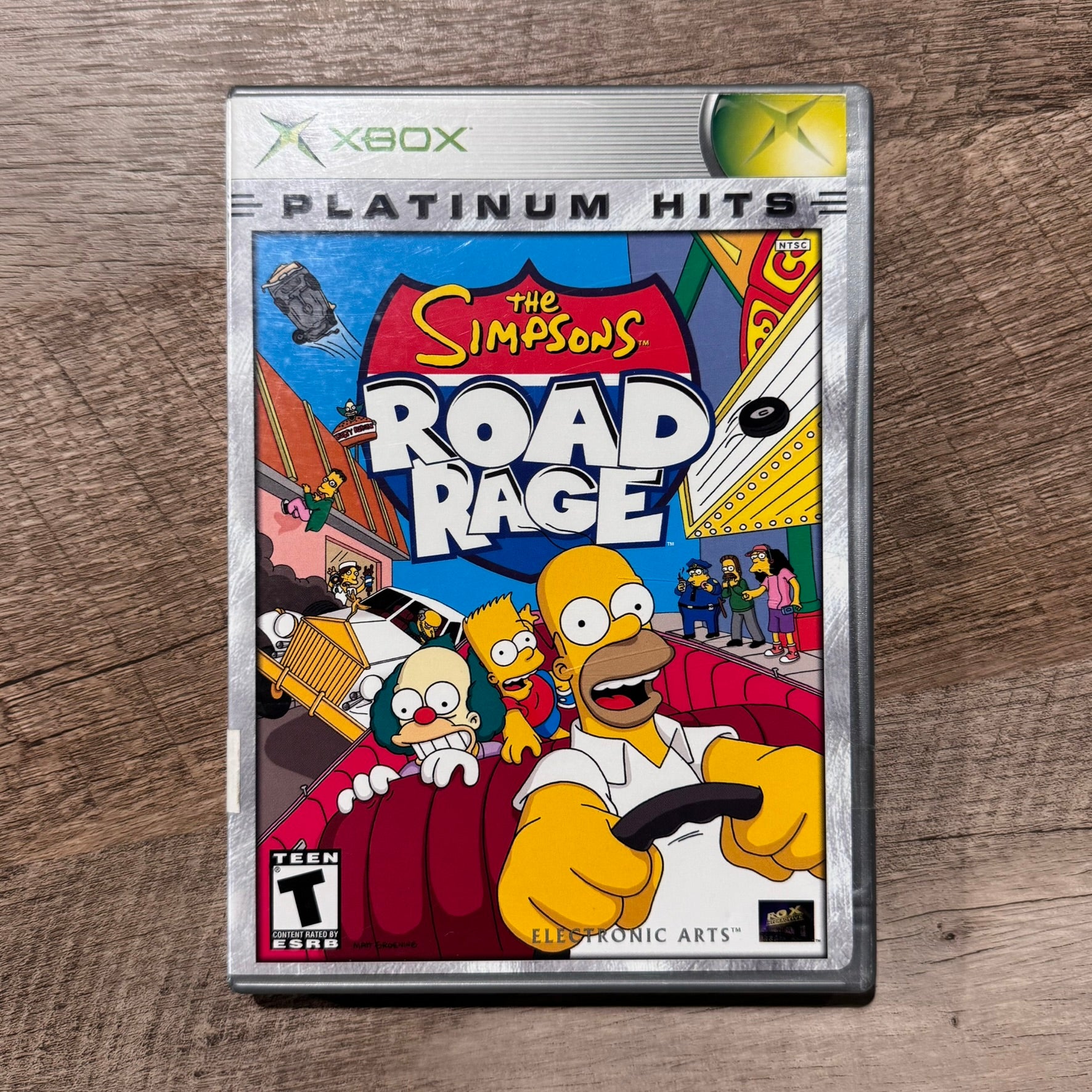The Simpsons: Road Rage (Microsoft Xbox) – Game Source